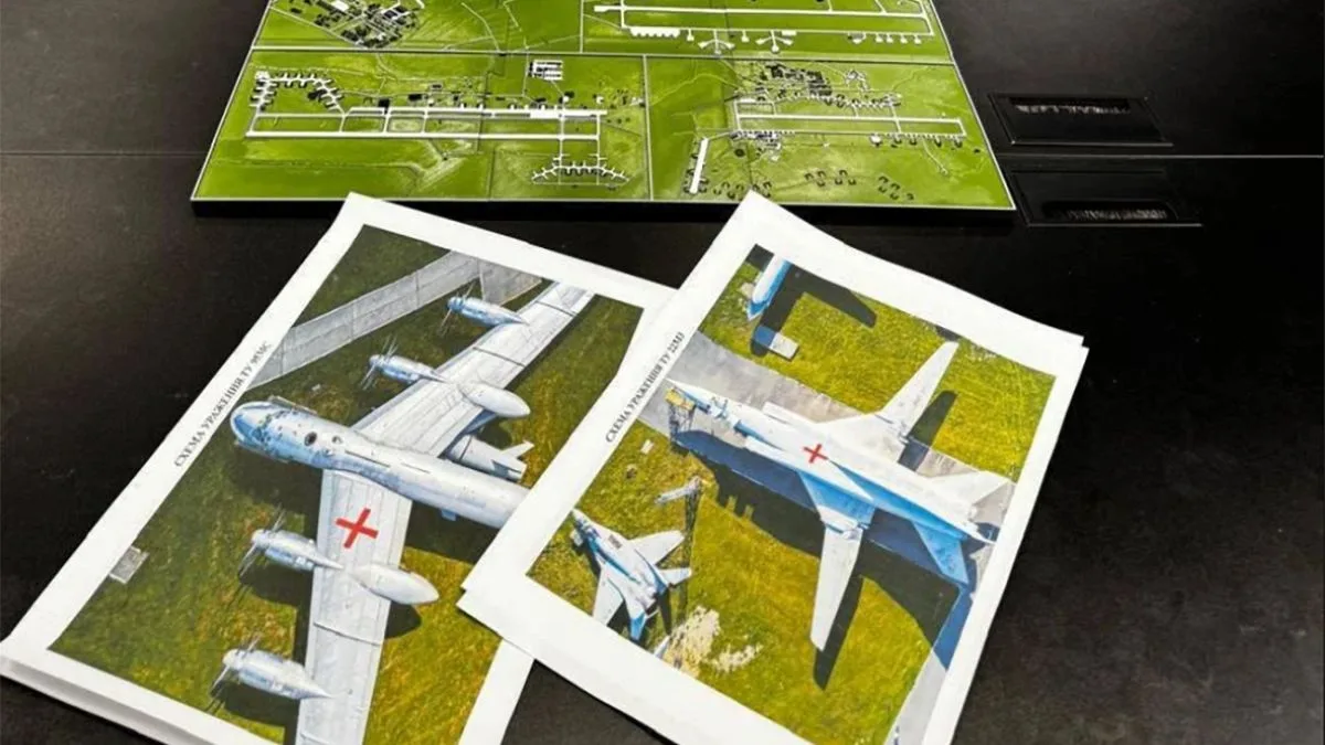 Operation “Spider Web”: New satellite images show 7 aircraft damaged at ...